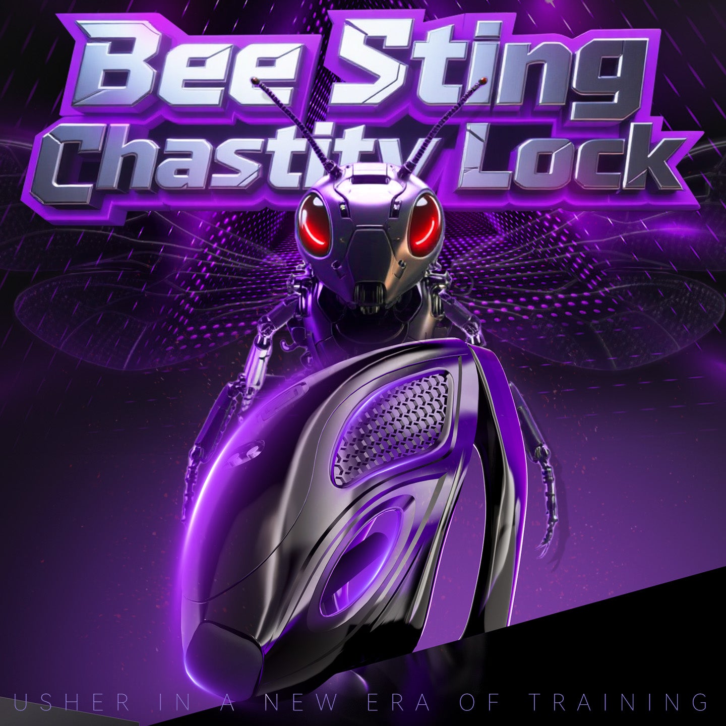 LOCKINK STING App-Controlled Estim Chastity Cage – Full-Domain Control